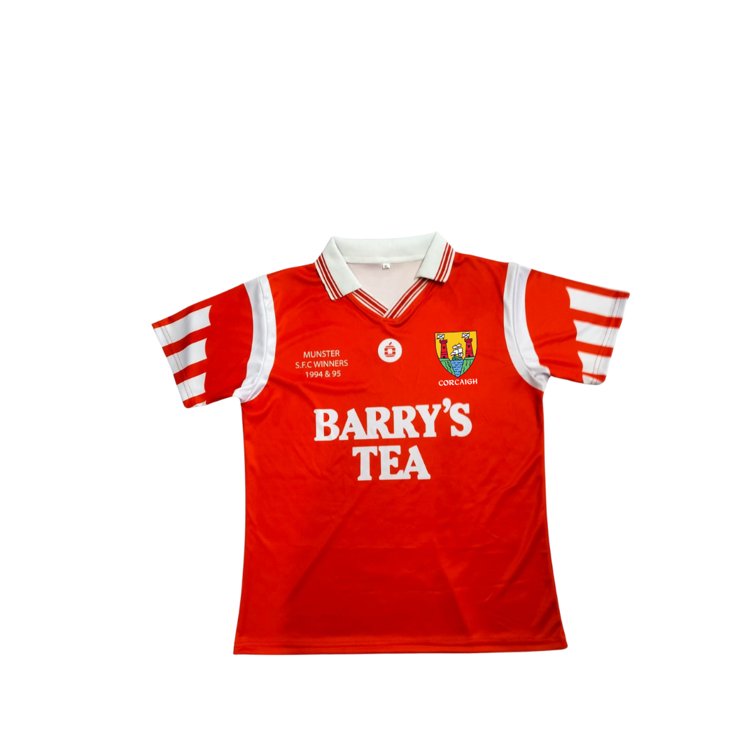 Cork Barry's Tea Kids jersey 94/95 - CHRISTMAS 2025 PRE-ORDER – Órga ...