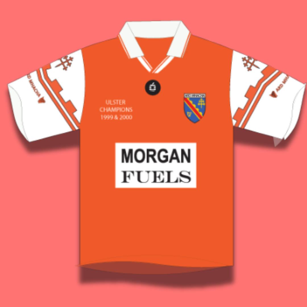 Armagh 'Morgan Fuels' 99/00 Kids Jersey – Órga Retrowear